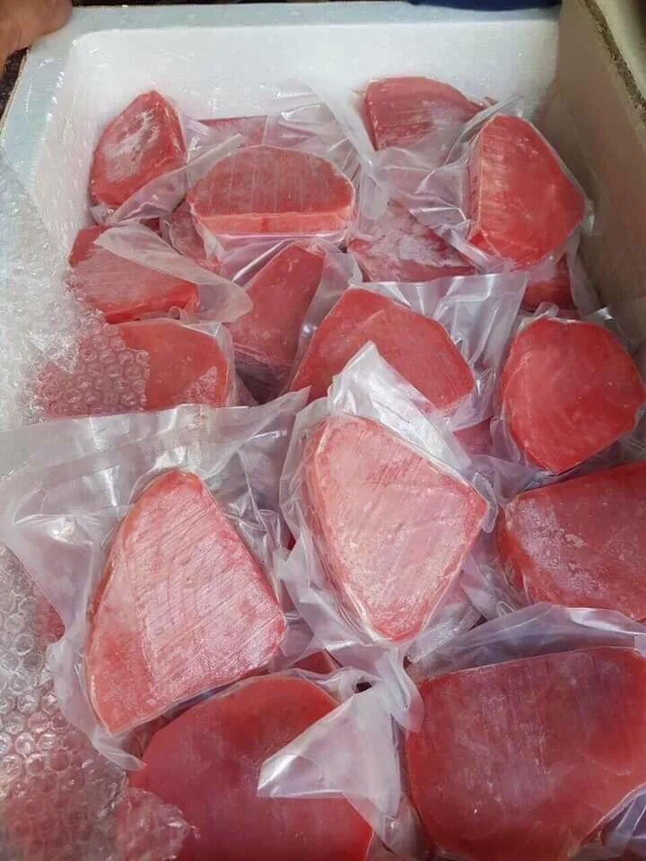 Frozen Yellowfin Tuna - High-Quality Tuna Steaks