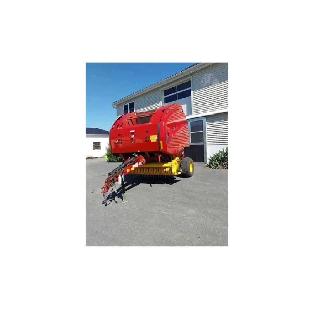 Diesel Engine Rice Straw Corn Silage Packing Mini Round Hay Baler ...