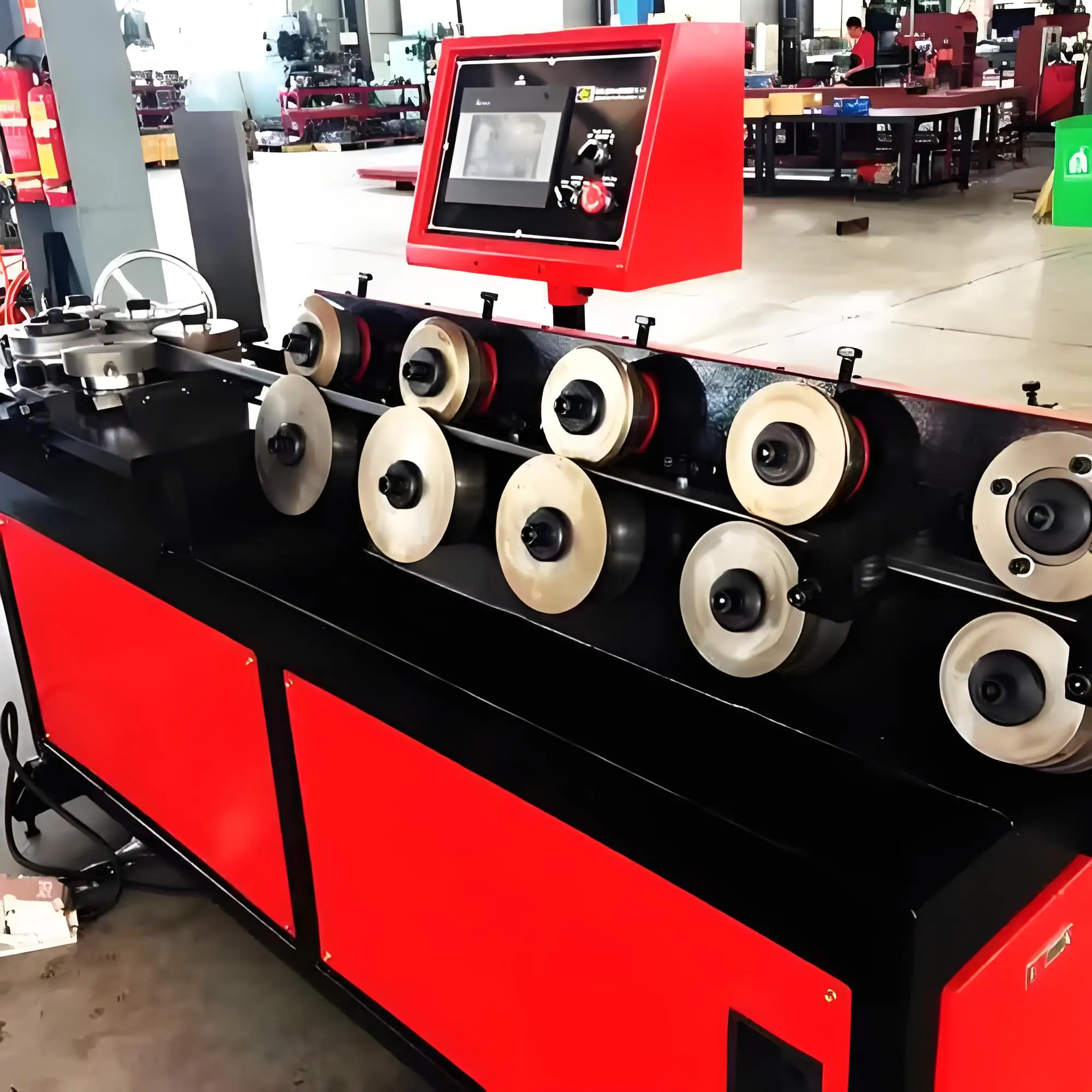 HVAC Duct Angle Steel Round Flange Forming Machine| Alibaba.com