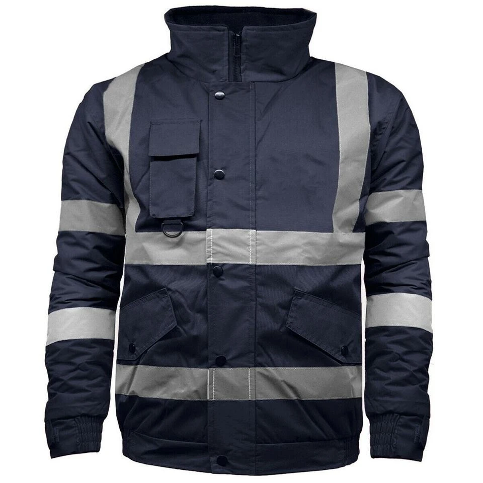 Reflective Safety Working Vest Reflector Jaket High Visibility Jacket ...