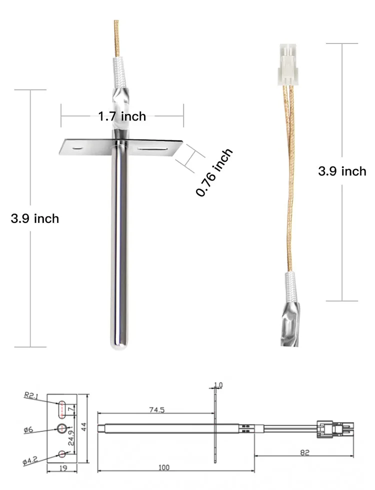 Bulk Buy China Wholesale Dg32-00002b Pt1000 Oven Temperature Sensor ...