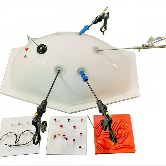 Pelvic Trainer Laparoscopic Trainer Complete Set With Hd Movable Camera ...