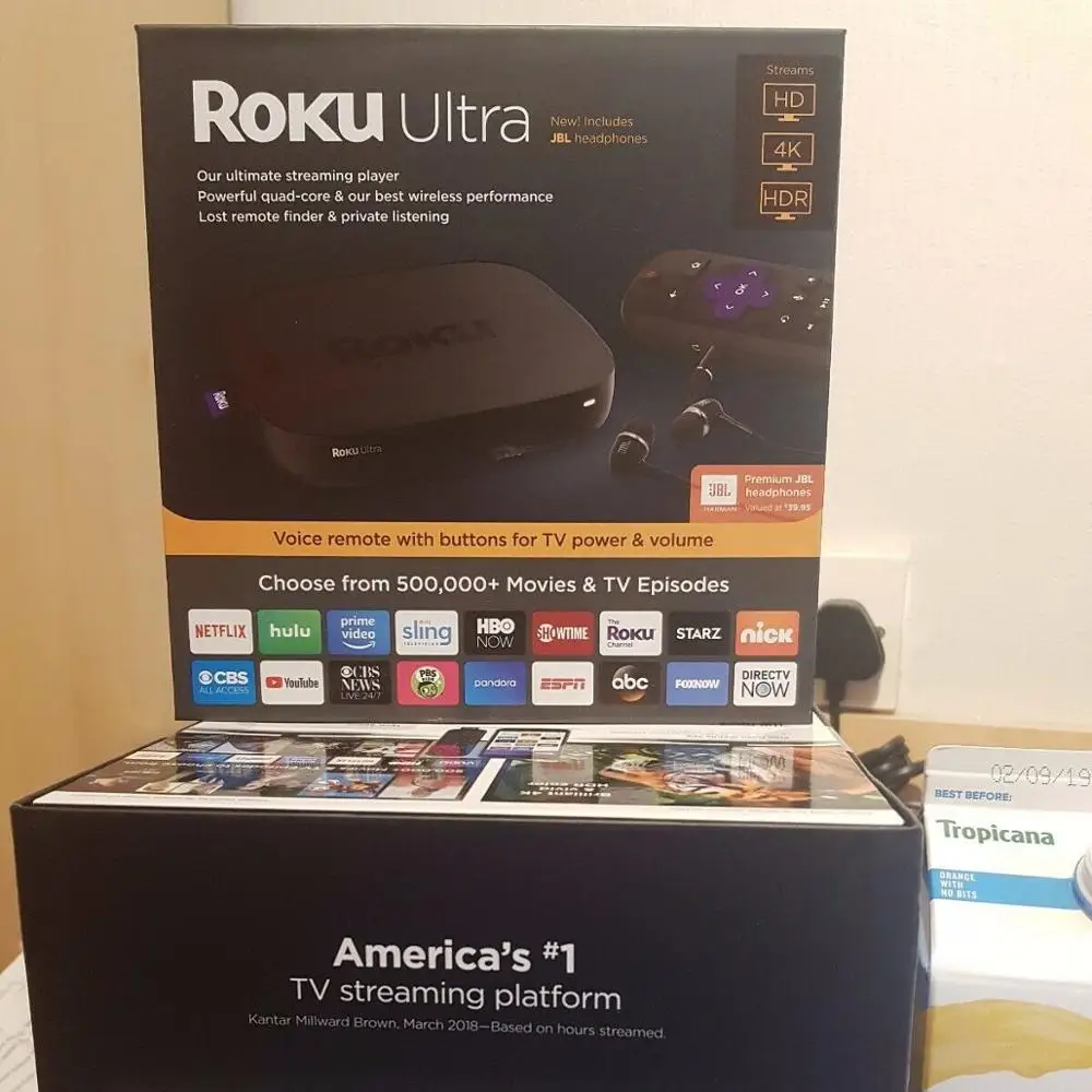 New Stick 4k+ Streaming Device 4k/hdr/ Vision With Roku Voice Remote ...