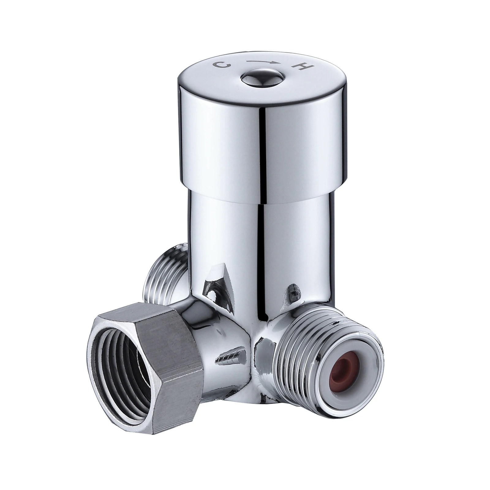 Thermostatic Mixer Valve with Brass Tempered Valve and Solar Energy ...