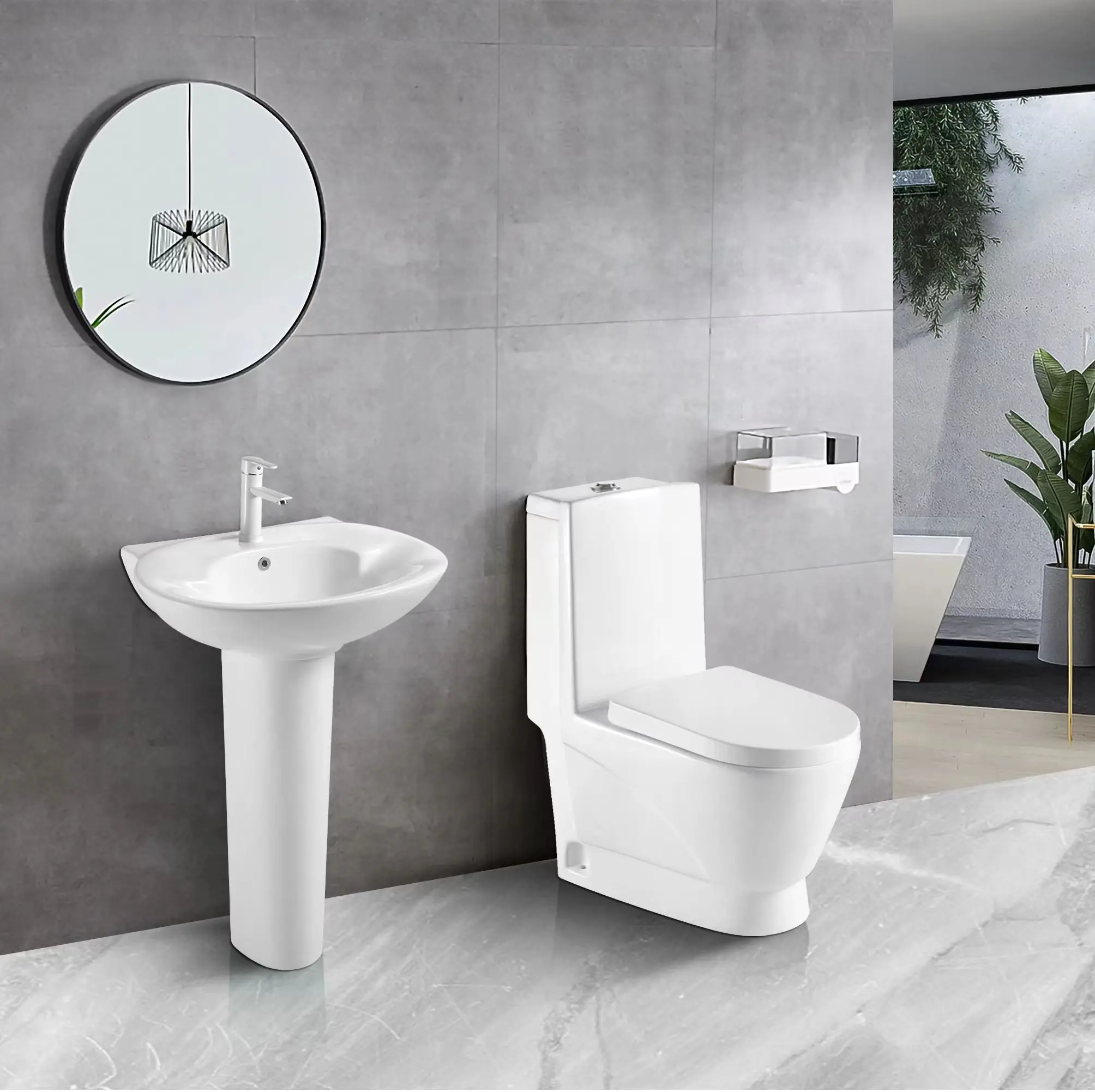 Hot Sale Golden Dragon One-Piece Ceramic Toilet - Modern & Durable
