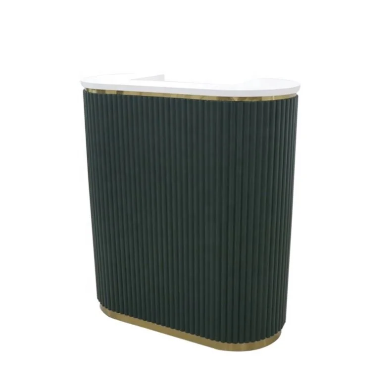 Modern L Shaped Reception Desk Beauty Salon Front Desk Reception ...