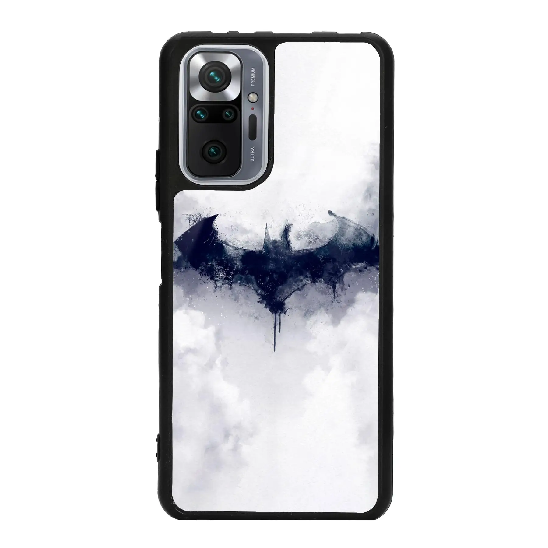 Xiaomi Redmi Note 10 Pro - Max White Batman Design Glossy Phone Case ...