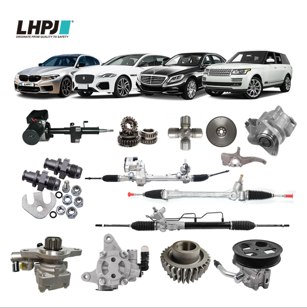 LHPJ LR040119 Front Steering Knuckle for Land Rover Range Rover Sport ...