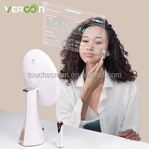 2024 Vercon Desktop Smart Beauty Mirror Adjustable Led Light Wifi ...