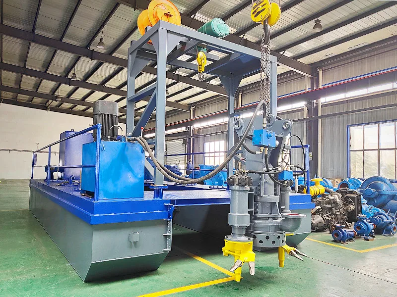 Strong Traction Submersible Pump Cable Dredger for Gravel Extraction ...