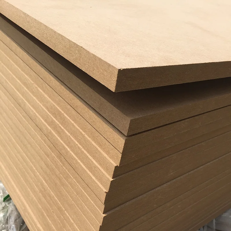 Wholesale 640 Density Standard Size Plain Mdf Board 16mm 18mm Poplar ...