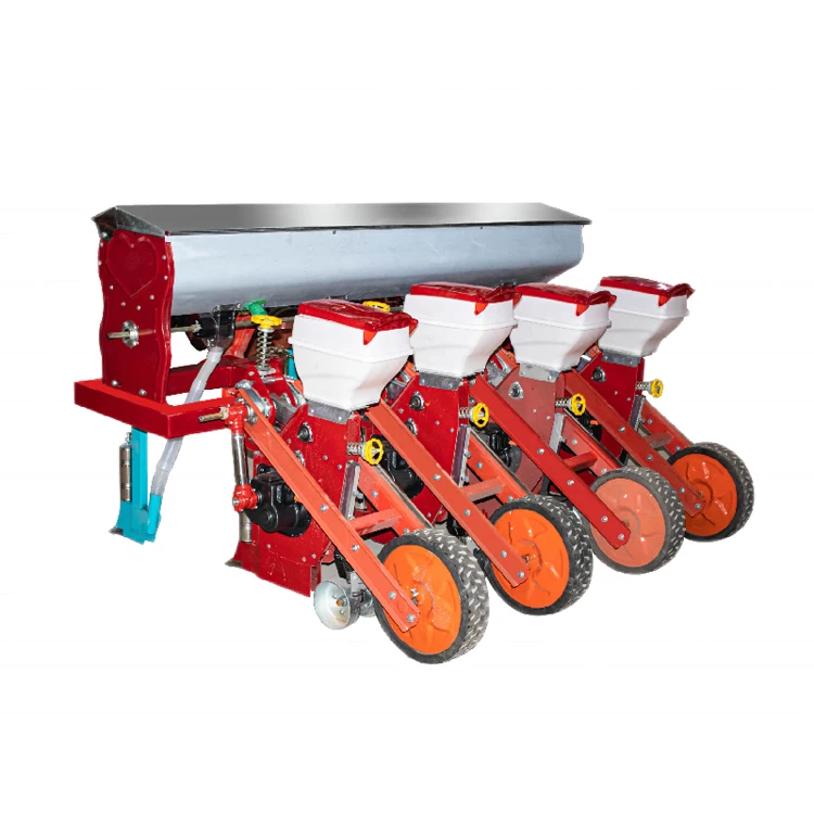 Farm Precision Planter Tractor Mounted No Tillage 4 Rows Field Corn ...