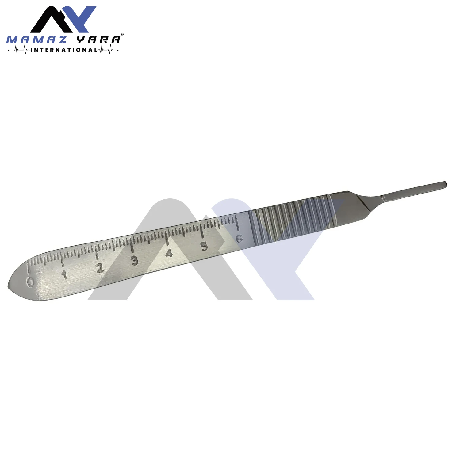 Bard Parker Scalpel Handle No. 3 - 12.5 Cm Stainless Steel Handle With ...