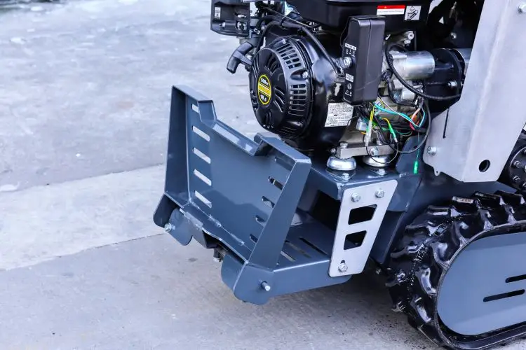 20HP 500CC Self Propelled Petrol Engine Stand-on Track Trencher Walk ...