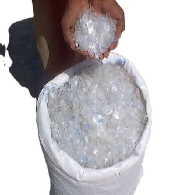 Recycled Plastic Recycled Transparent Pet Bottle Flake Grade Aa Plastic ...