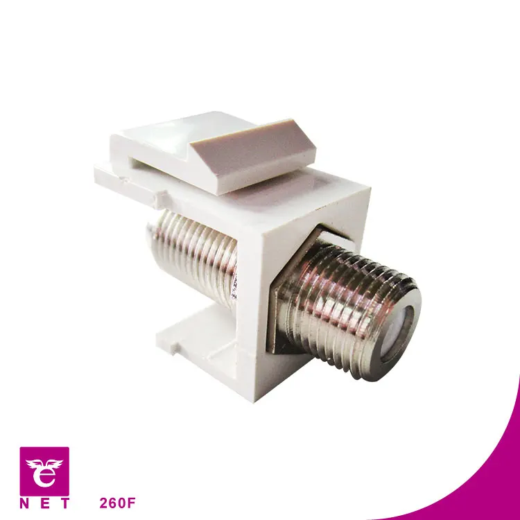 Keystone Snap Insert With F-81 Connector For In-wall Connection - Buy ...