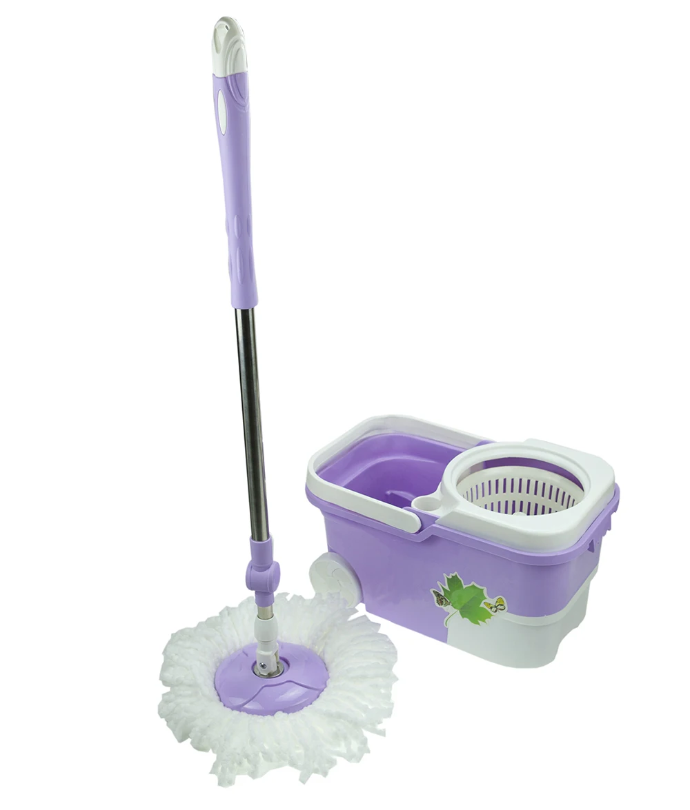 Wholesale Floor Cleaning Mop with Bucket Floor Mob Cleaning Flat Mop ...