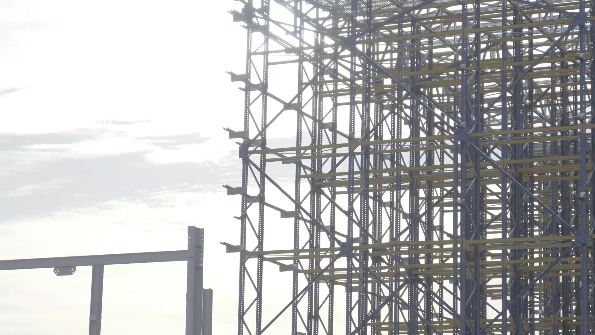 Turnkey Industrial Metal And Steel Rack Clad Warehouse Storage System ...