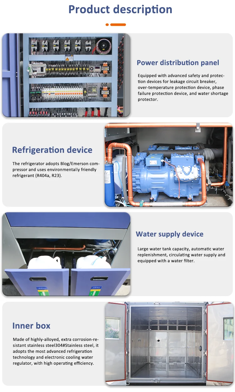 1000l Climate Test Box Temperature And Humidity Medicine Accelerated ...