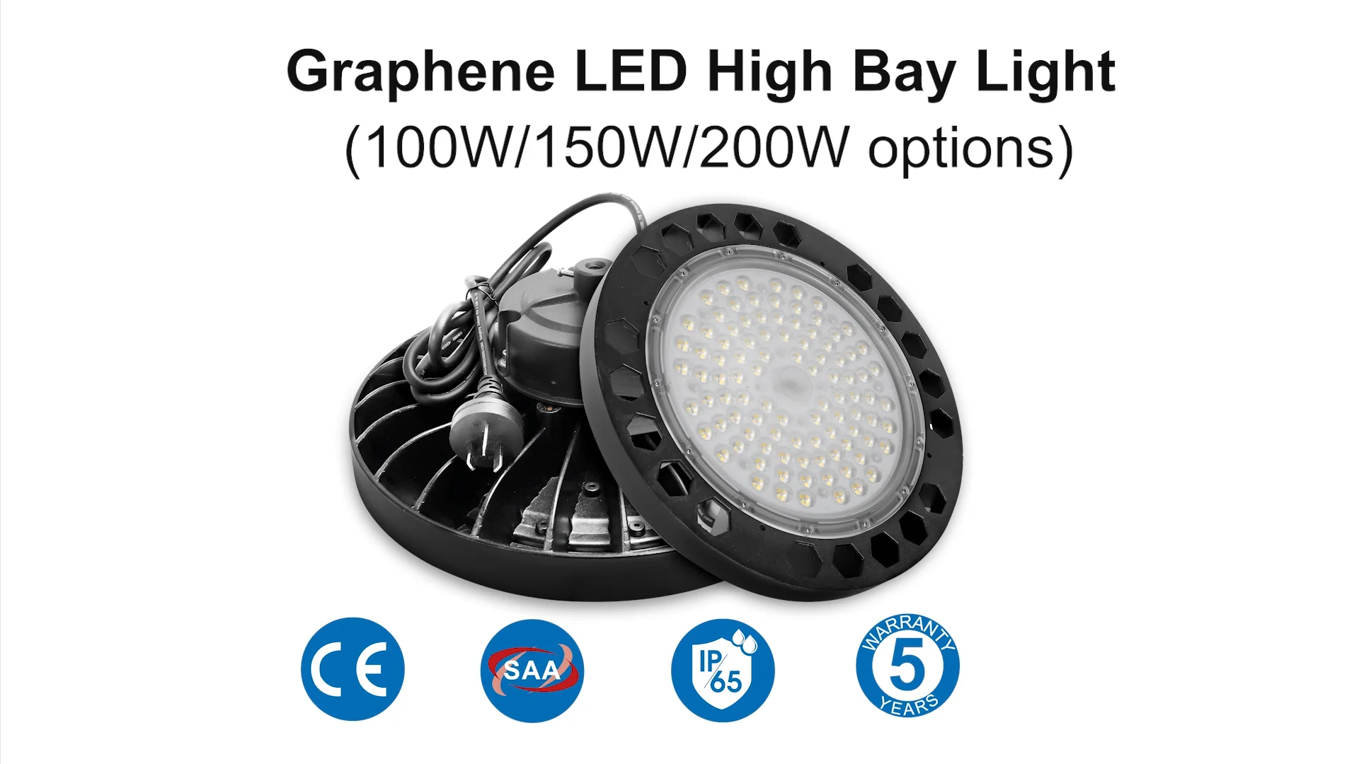 Customized Products Led High Bay 150w Ip65 Waterproof 150w Ufo High Bay ...