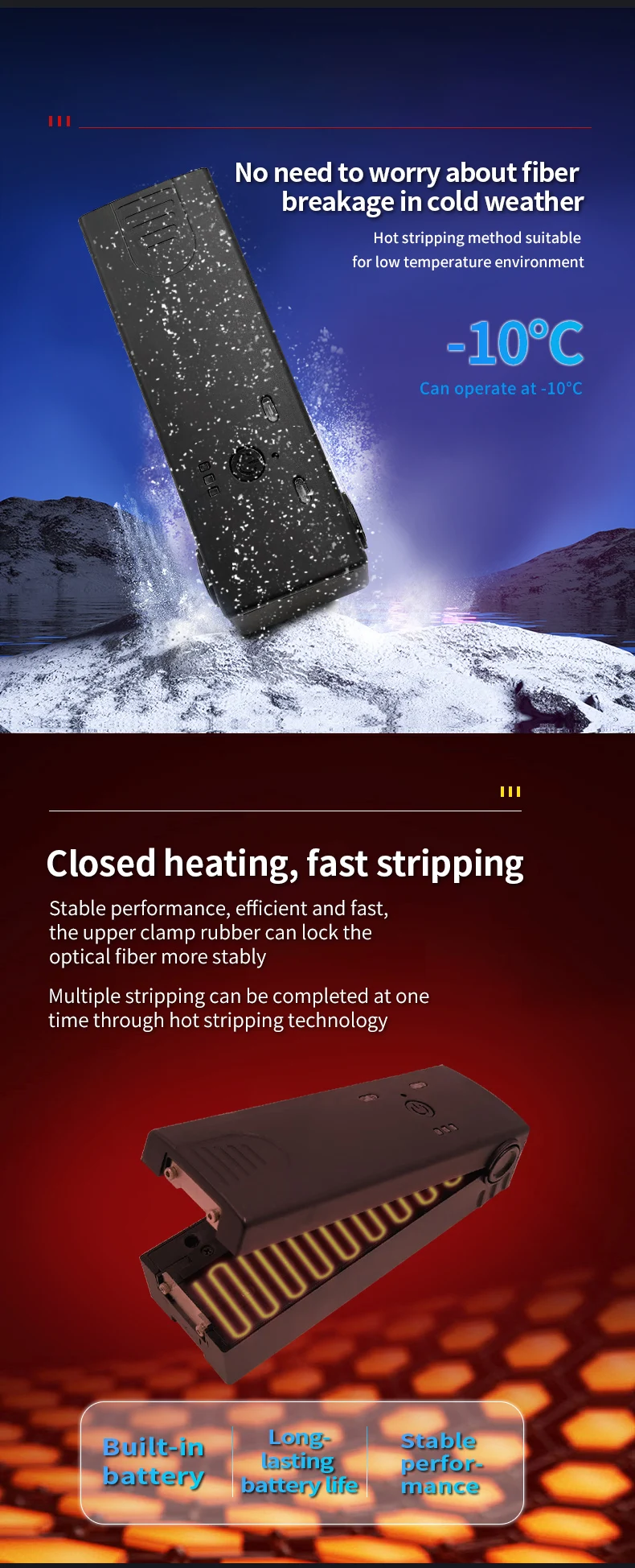 Optical Fiber Thermal Stripper HY01A - Efficient & Reliable