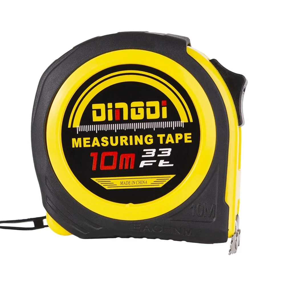 33 Ft Tape Measure Ruler Retractable Magnetic Hook, Shock Absorbent ...