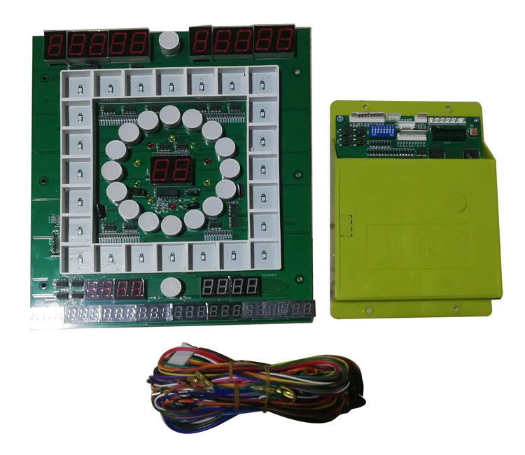 Car Design Square Motherboard Coin Operated Arcade Machine Kit Complete ...