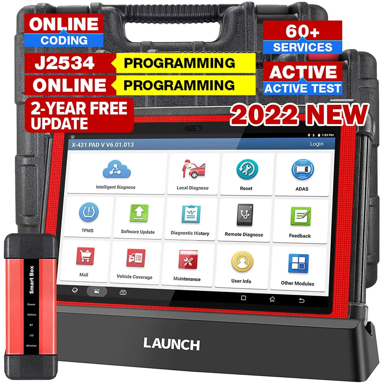 Launch X431 PAD V - Advanced OBD2 Car Diagnostic Tool