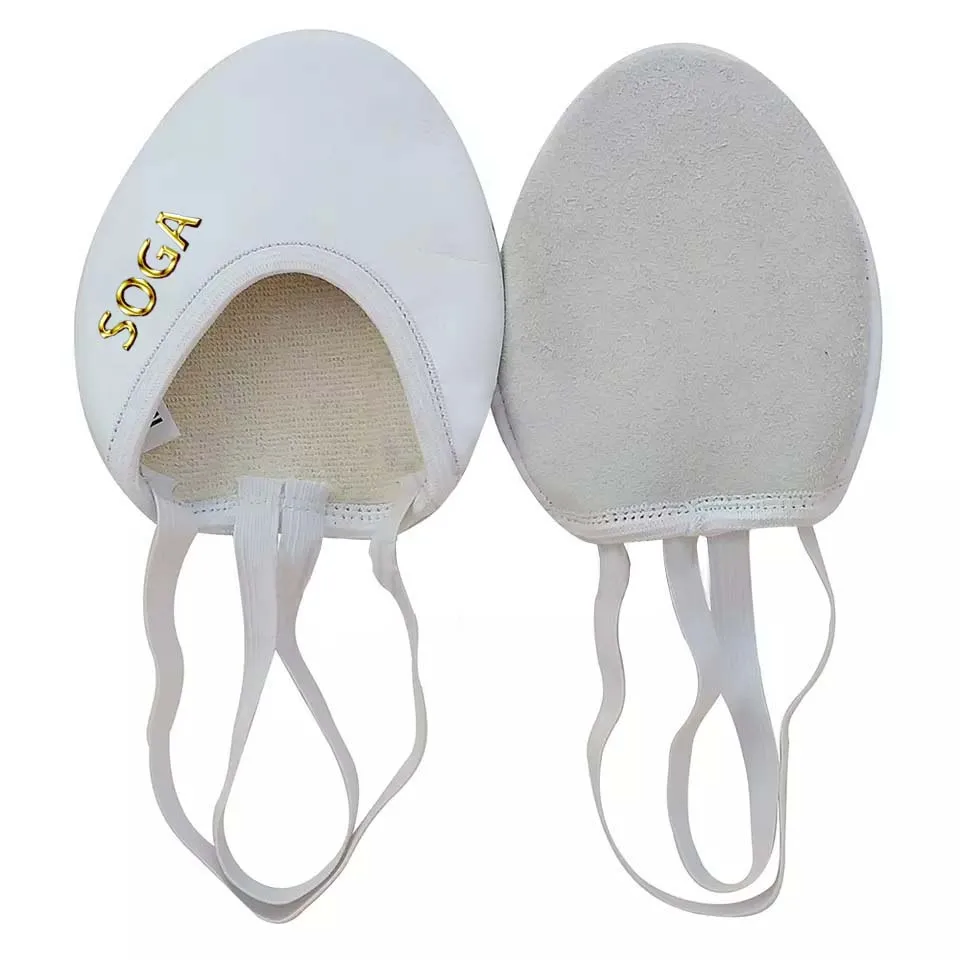 New Rhythmic Gymnastic Shoes Soft Half Knitted Socks Kids Girls - Buy ...