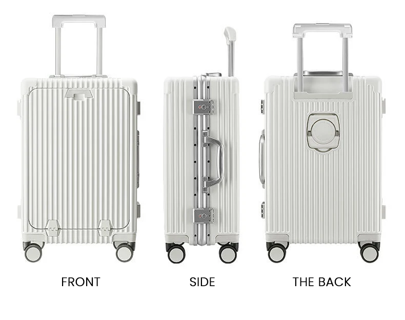 Wholesale Luxury Traveling Bags Sample Luggage Suitcase Aluminum Abs 10 ...