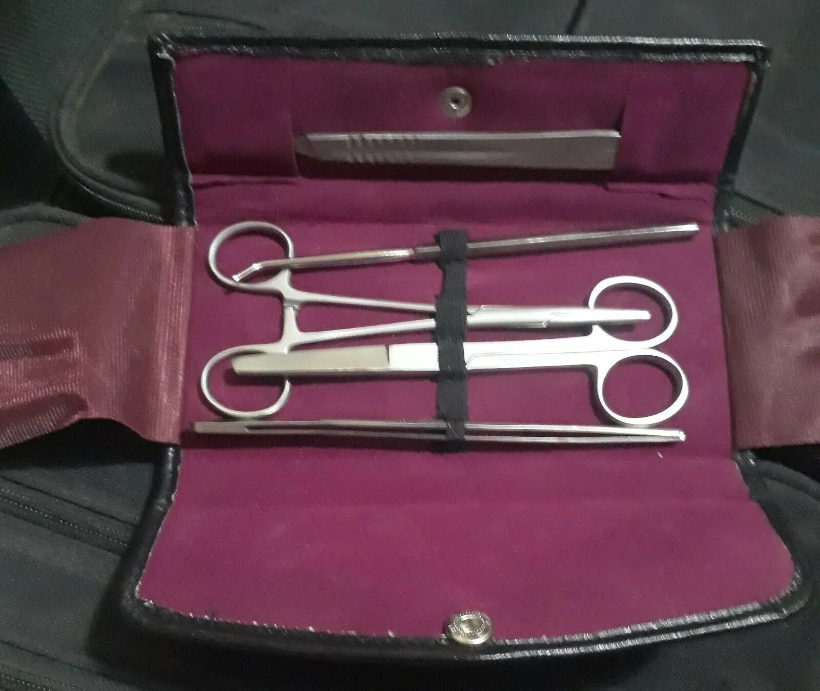 Veterinary Dissecting Kit Surgical Instruments Stainless Steel Forceps ...