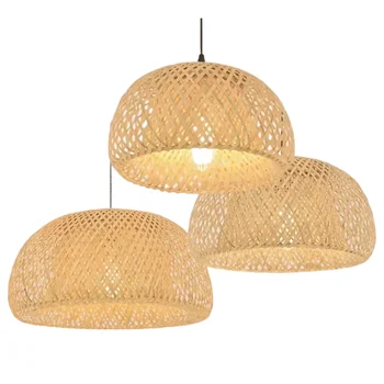 Made In Vietnam 2022 Vintage Style Hand Woven Bamboo Lampshade,Natural ...