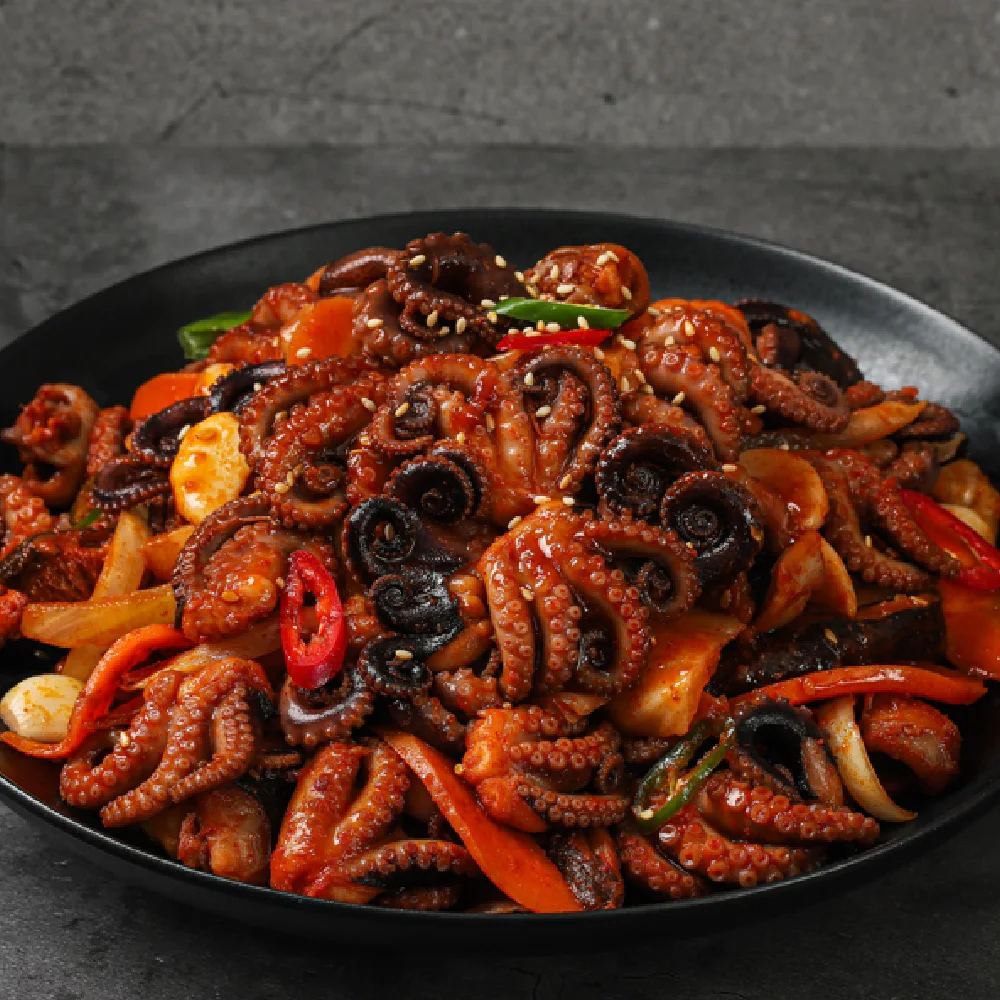 Nangman Webfoot Octopus - Spicy Korean Seafood Delight
