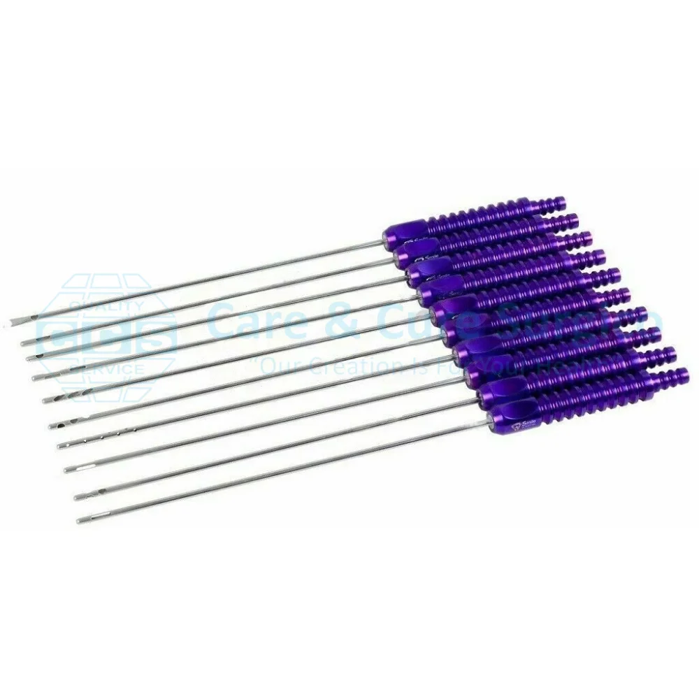 Custom Liposuction Cannula Surgery Fat Transfer Set Stainless Steel ...