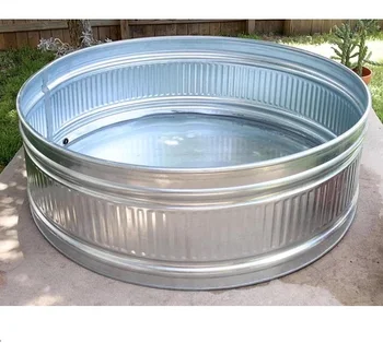 Backyard Pool Stock Tank Pool Stock Stainless Steel Galvanized Metal ...