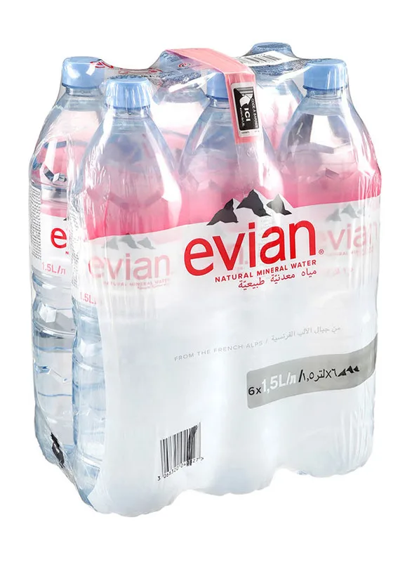 Evian Natural Spring Water (1.5l / 12pk),Wholesale Bottled Water,Evian ...