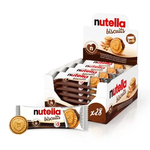 Biscuit Nutella Chocolate Cartoon Box Sweet Packaging Solid Biscuit ...