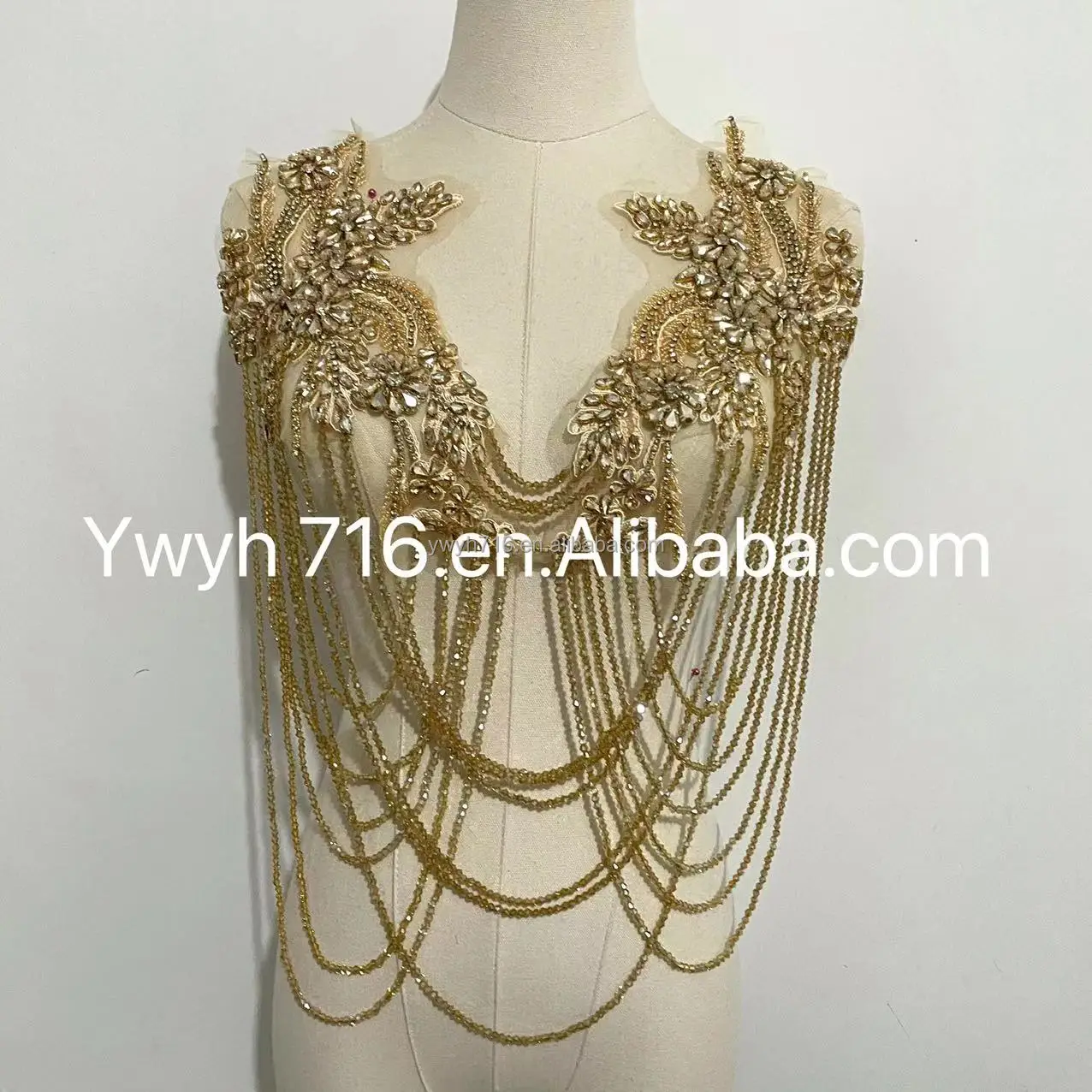 Rhinestone Bodice Appliques - Perfect for Wedding Parties