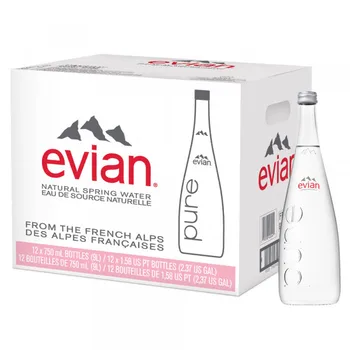 Evian Natural Spring Water (1.5l / 12pk),Prices For Evian Wholesale Bottled Water,Evian Mineral ...