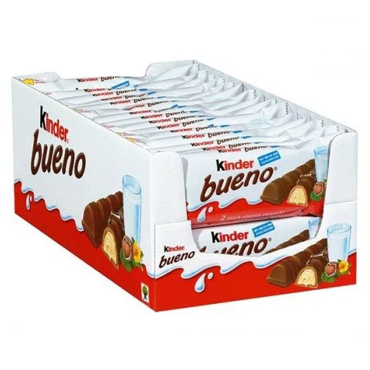 Kinder Chocolate Filled Milk Chocolate With A Rich Milky Filling 8 Bars ...