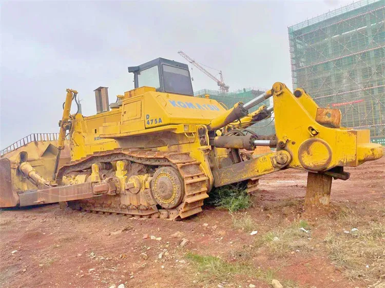 Japan Brand Komatsu 475-2 Wheels Used Bulldozer Heavy Machinery With ...