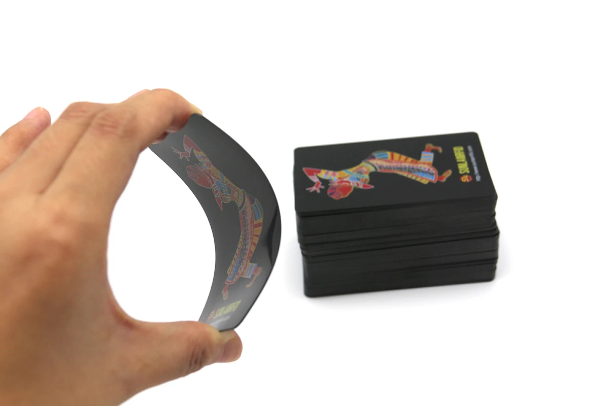 Custom RFID Blank Matte NFC Black PVC Card - Access Control