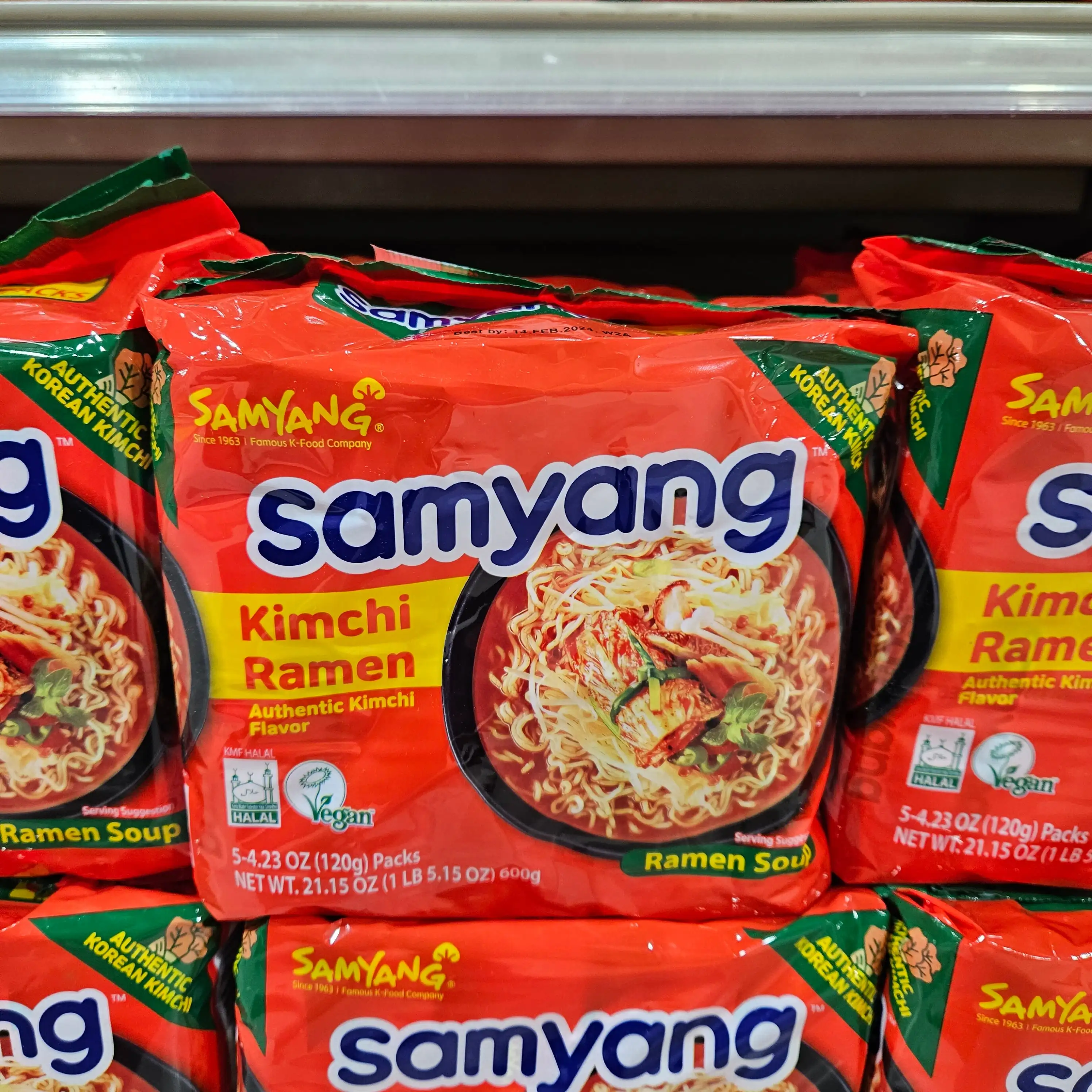 Samyang Ramen Spicy 120g Korean Ramen Instant Noodles - Buy Samyang ...