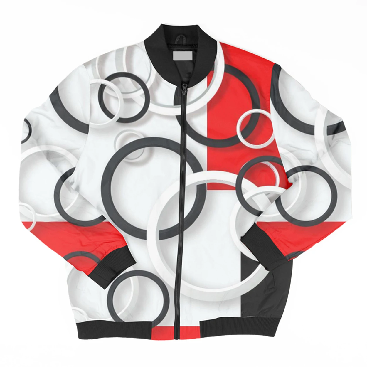 Full Sublimation Bomber Jacket Sublimation Printing Custom Sports ...