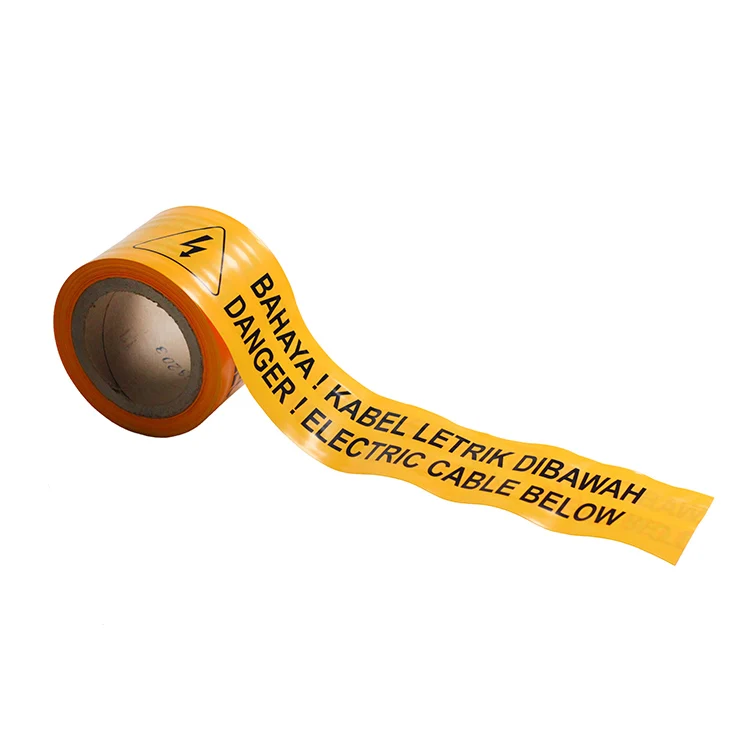 Premium Grade Waterproof Printed Barrier Ribbon Safety Warning Caution ...