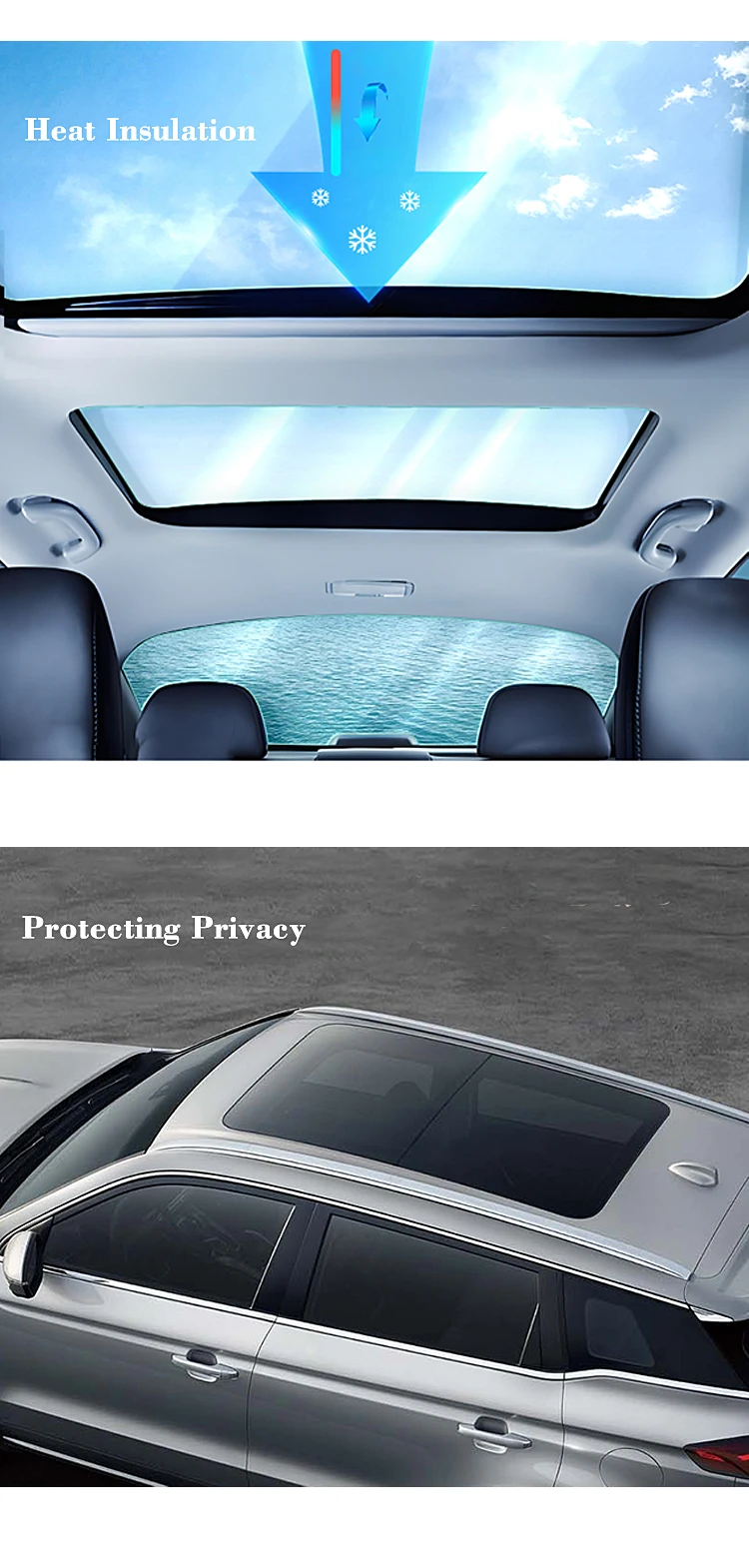 Nano Ceramic Window Film Car Sunroof Ice Armor Film 99% Heat Rejection ...