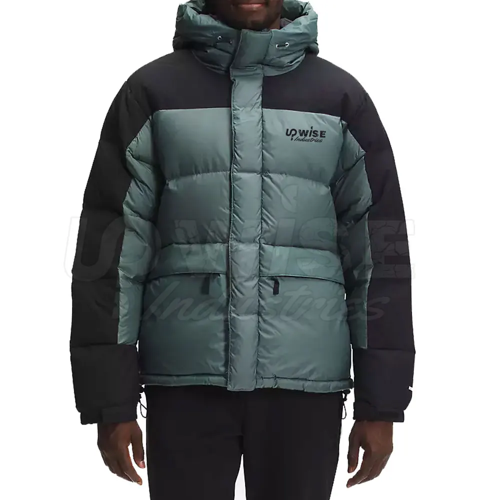 Oem Custom Men Padded Coats Bubble Puffer Jacket Warm Quilted Winter ...