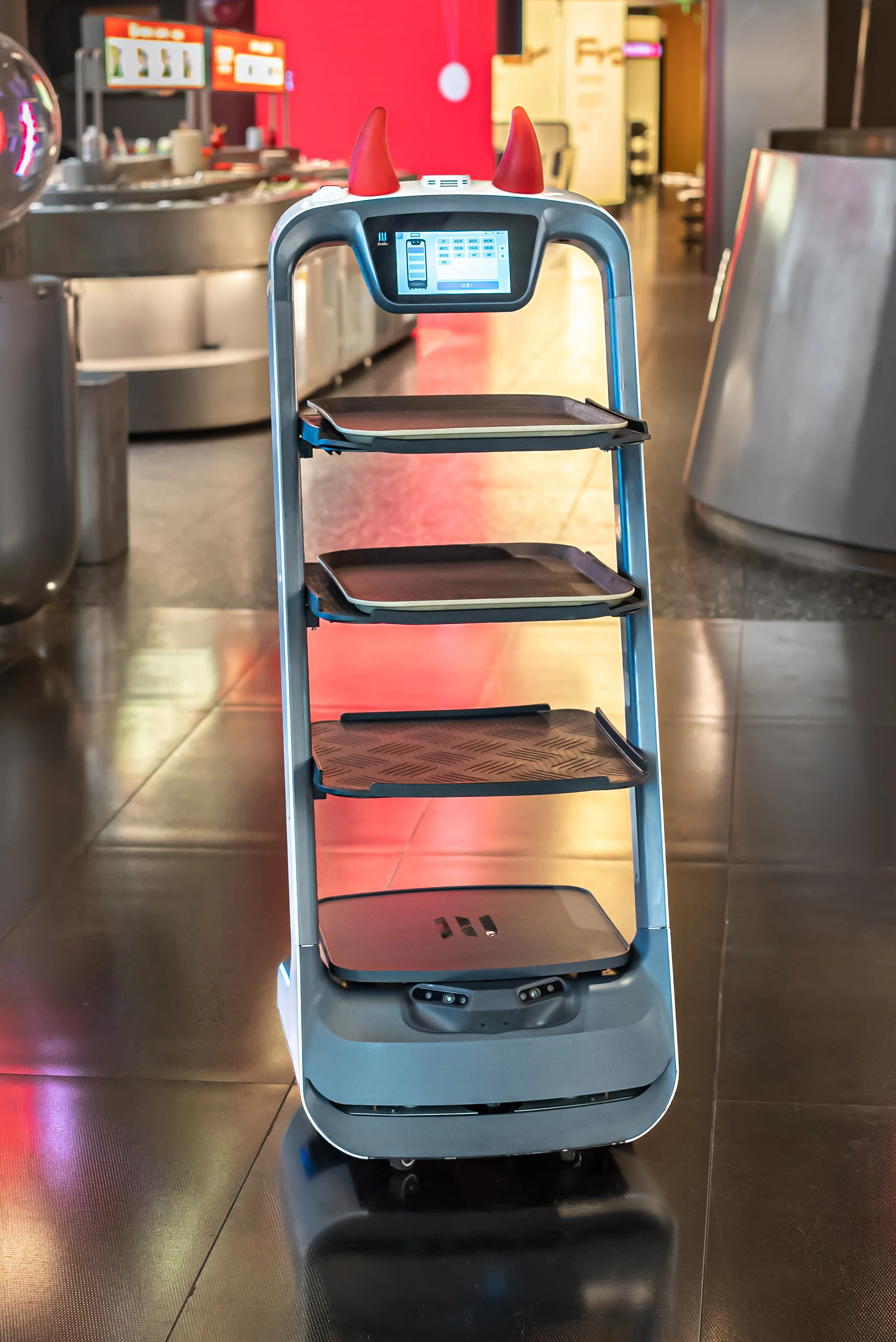 High Quality Service Robot Food Delivery Robot Waiter For Hotel ...