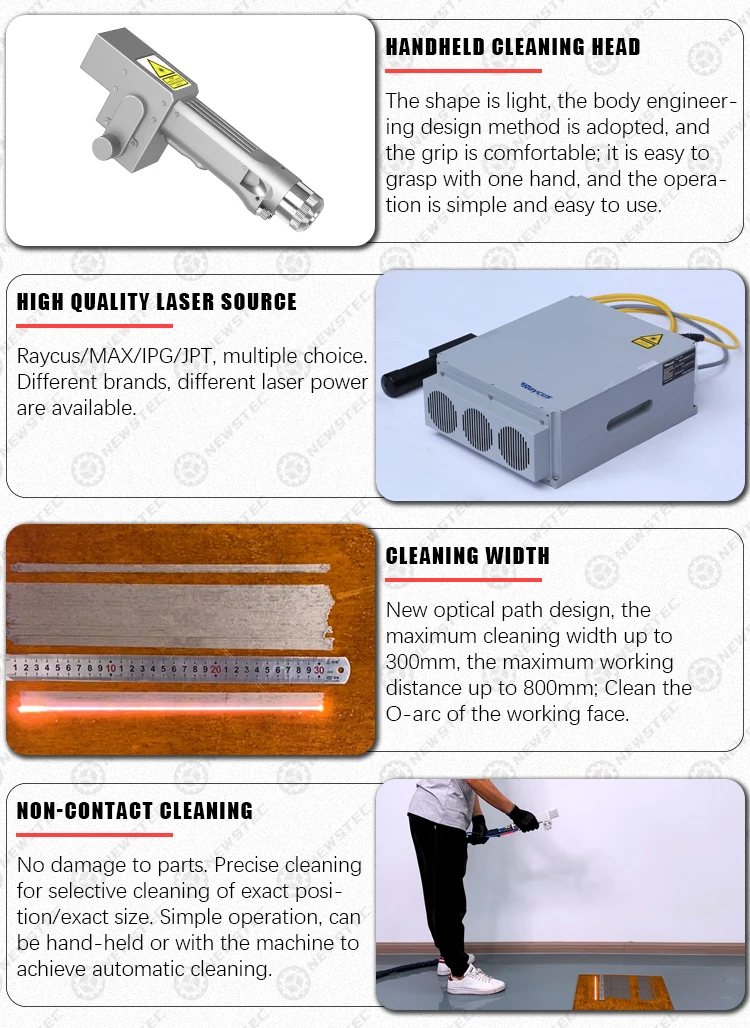 Handheld Laser Cleaning Machines - Efficient & Reliable