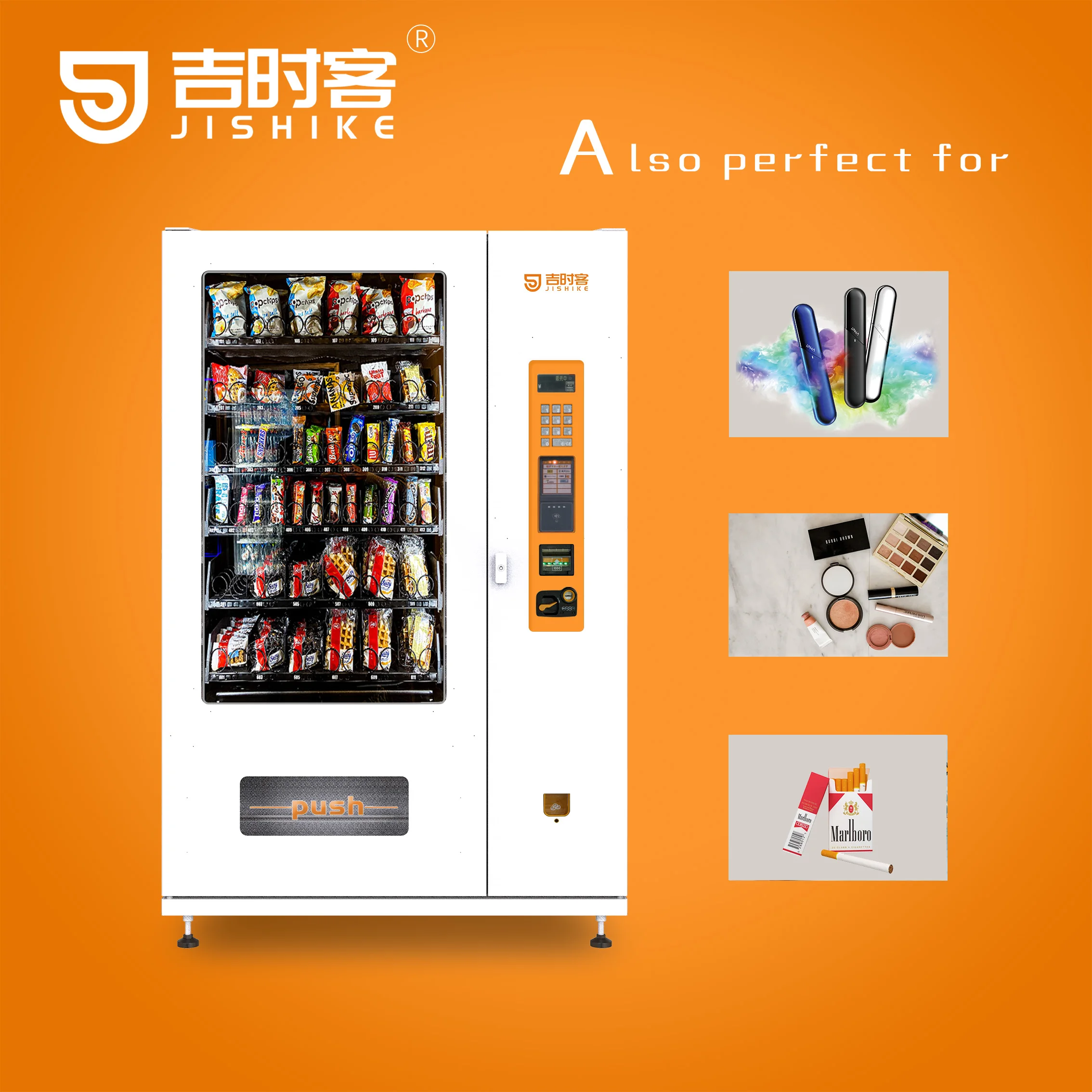 JSK Vending Machine - Efficient Combo for Snacks & Drinks